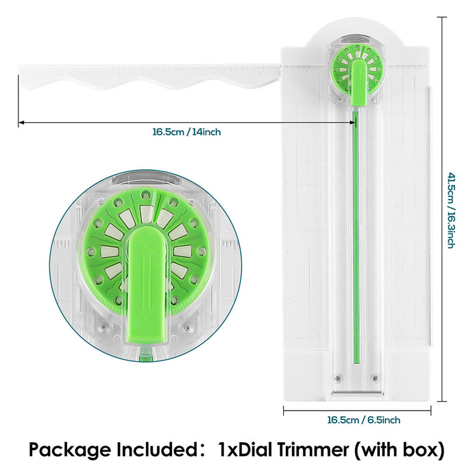 12 in 1 Craft Paper Cutter Multi-Functional Cutting Tool Rotating Head ...
