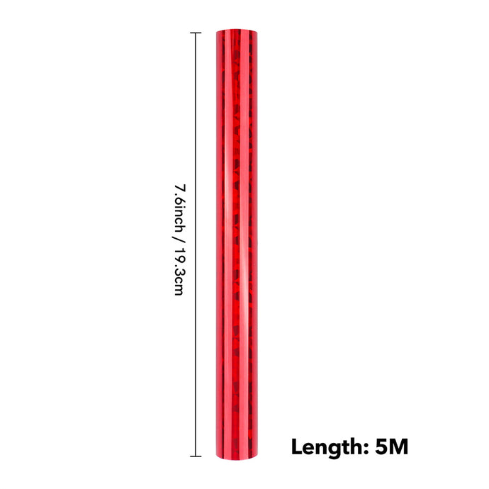 5Mx19.3cm Toner Reactive Foil Paper Rolls Foil By Laser Printer and La ...